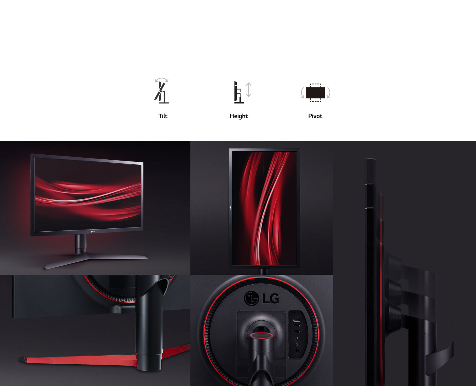 Màn hình LG 24GL650-B 24” FHD FreeSync 144Hz 1ms Height Adjustable ...