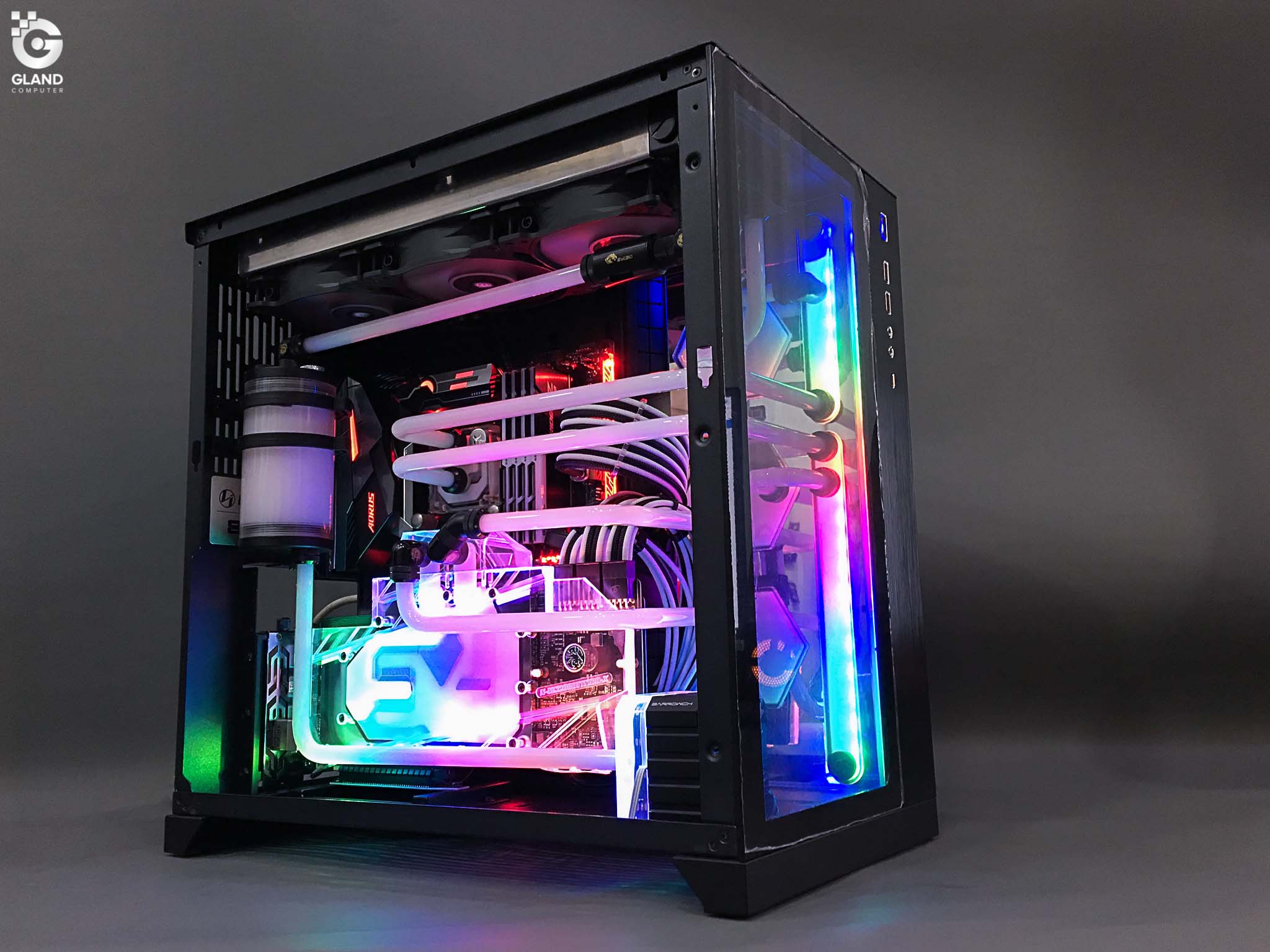 [Case modding] Lianli Dynamic PC-O11 - Rainbow