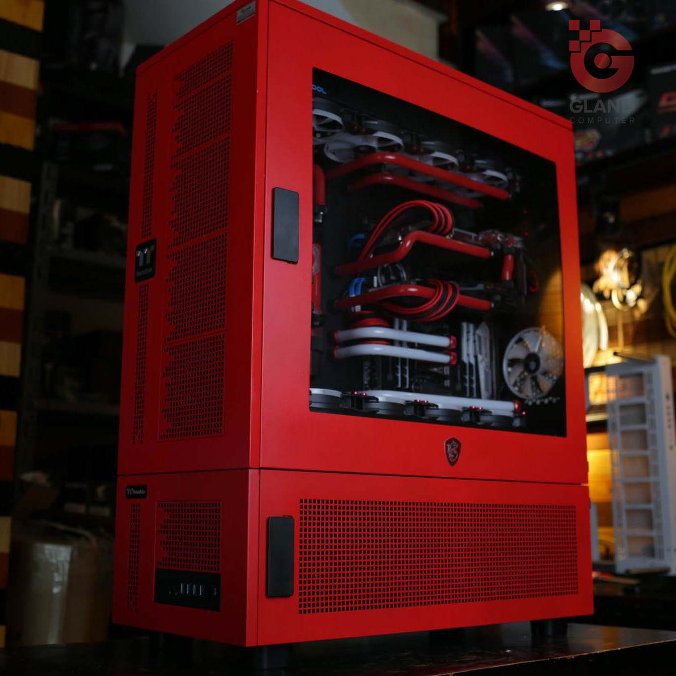 [Case modding] Thermaltake WP100 build - Deadpool