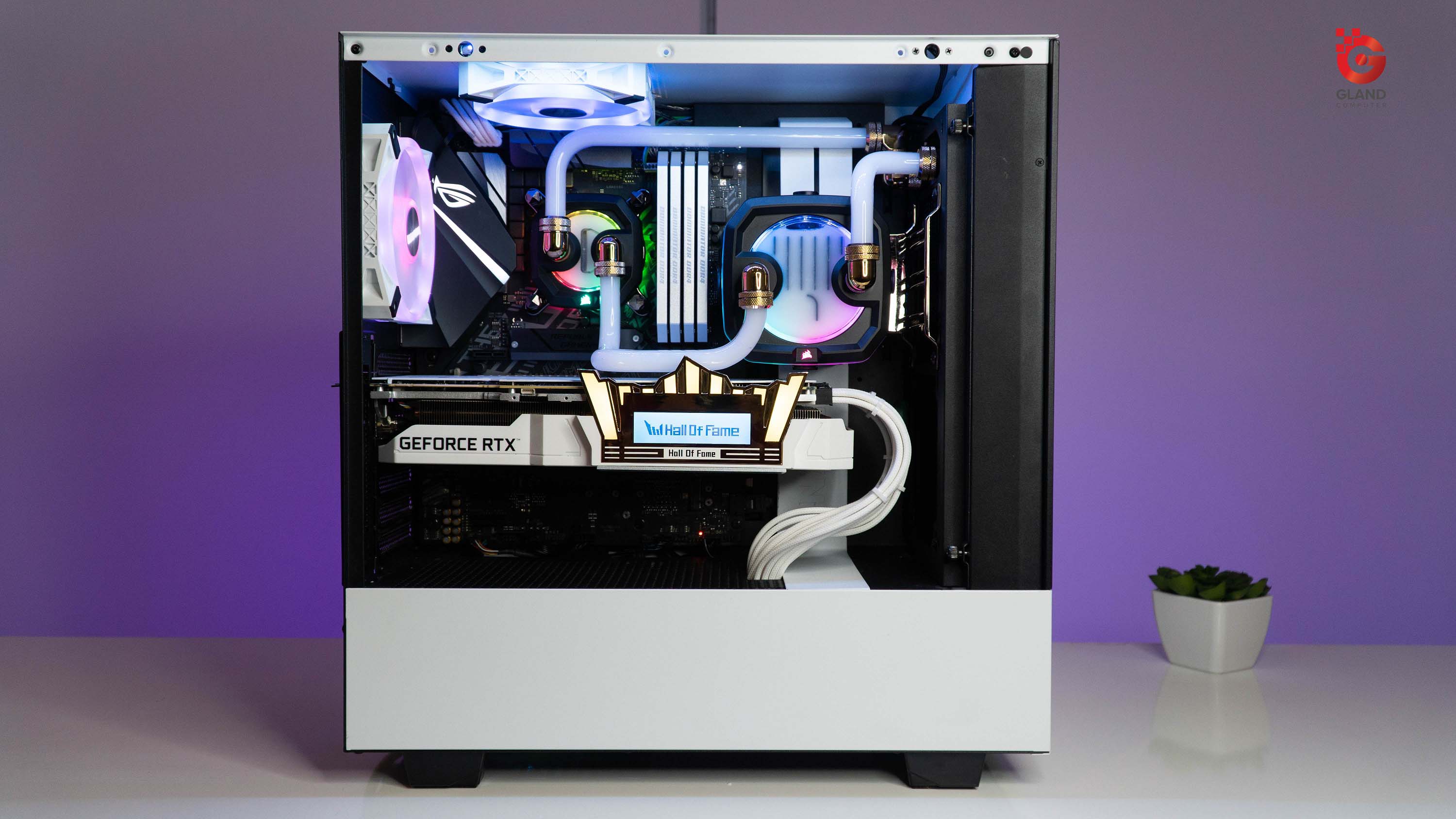[Case modding] NZXT H510 White build - Hall of Fame