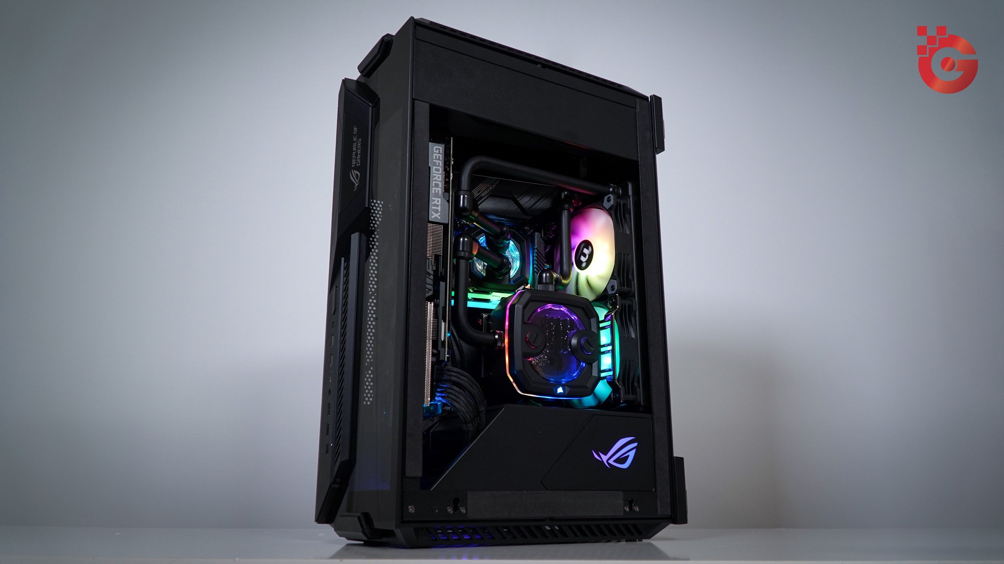[Case modding] Asus ROG Z11 ITX RGB build - Darkknight
