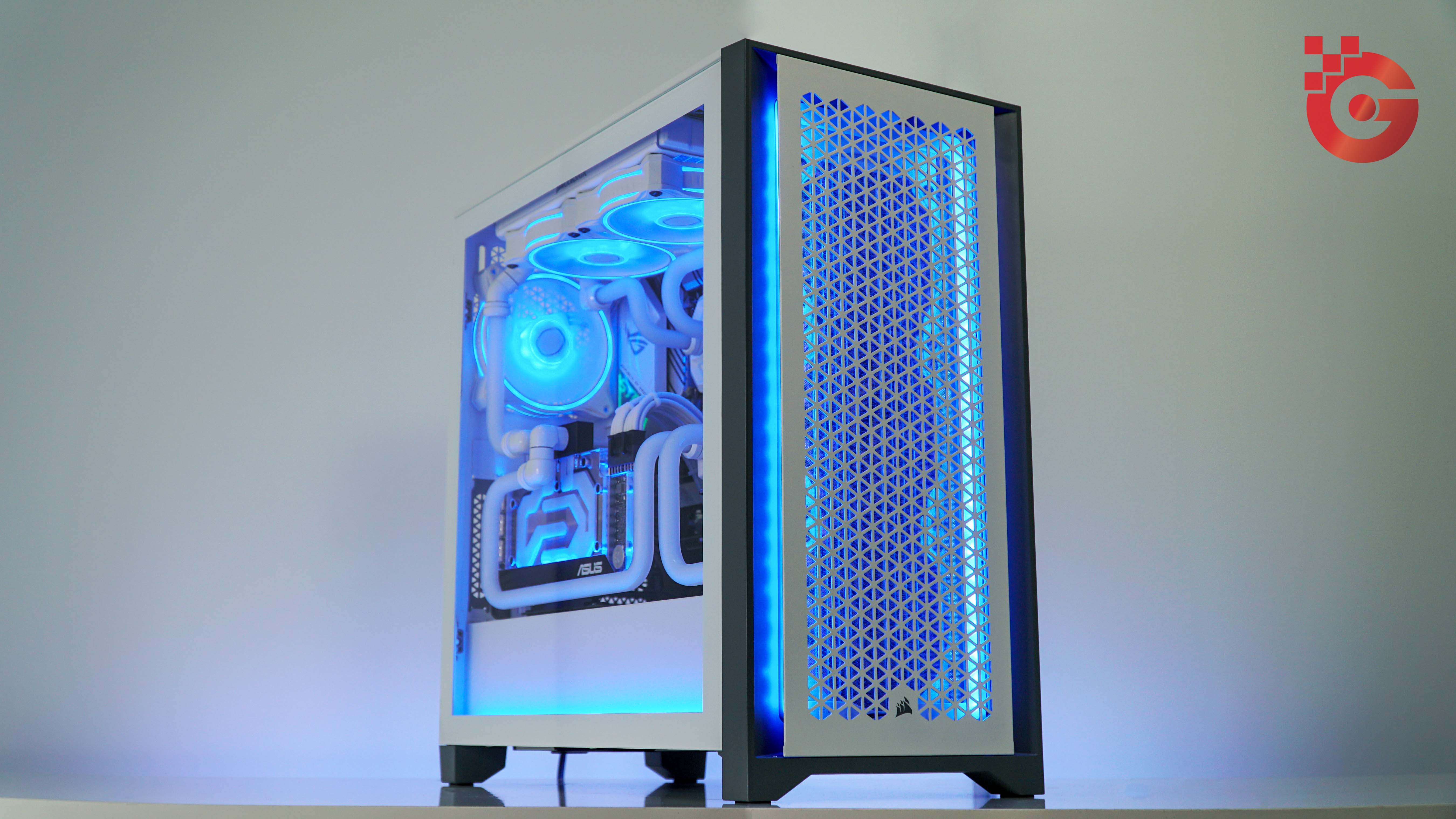 [Case modding] Corsair 4000D Airflow White build - Winter