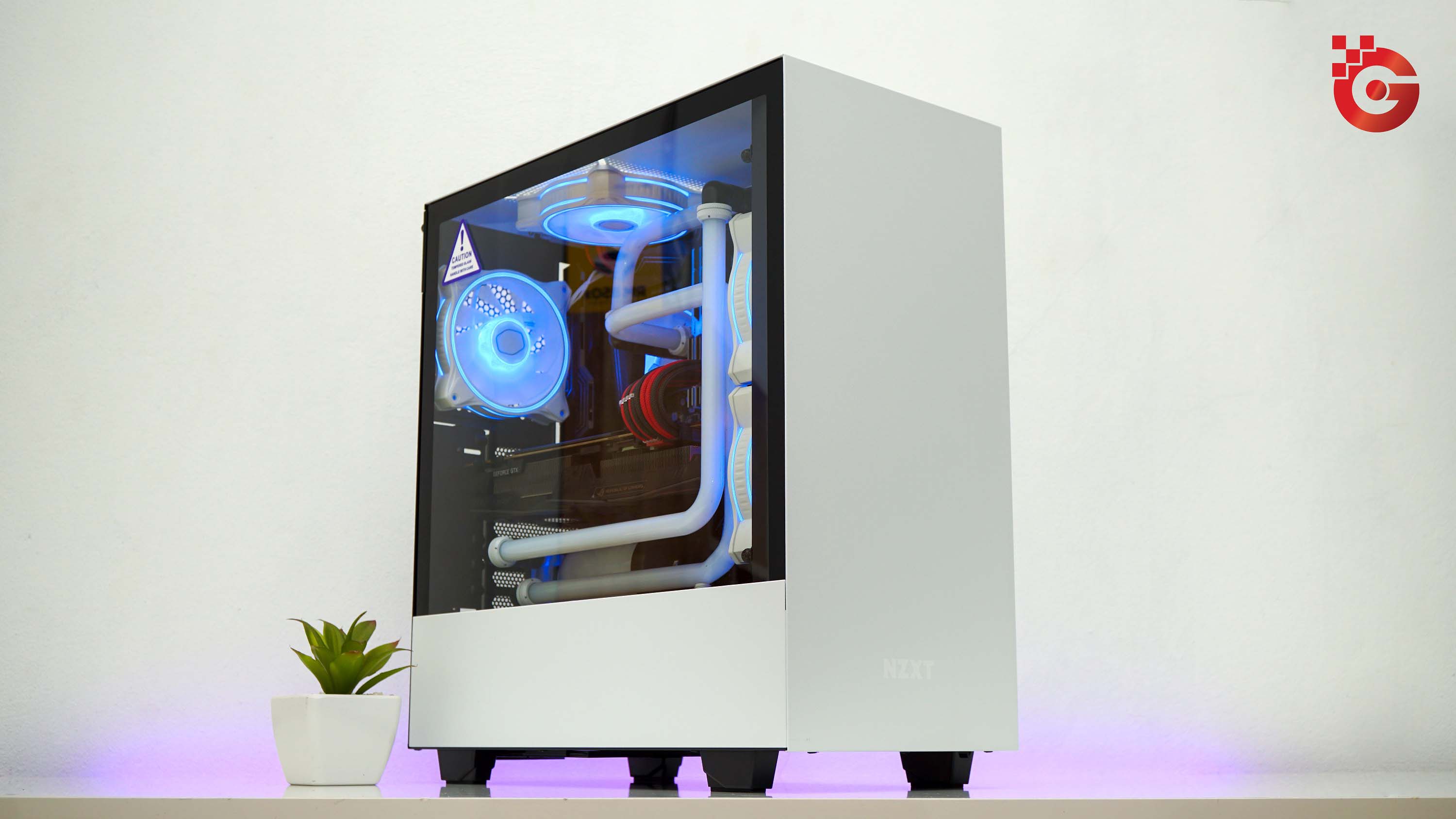 [Case modding] NZXT H510 White build - Winter