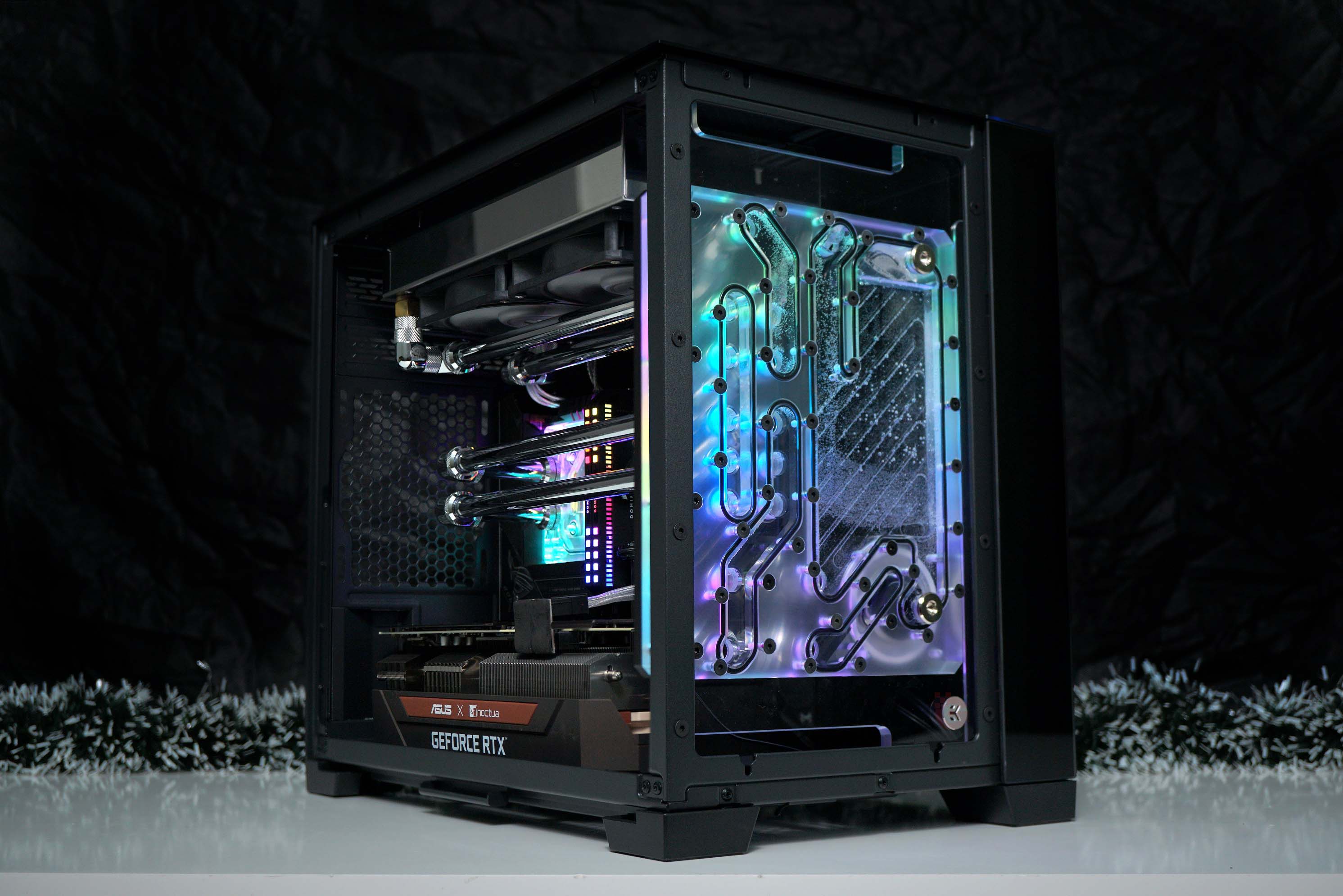 [Case modding] Lianli Dynamic mini Black build - Metal