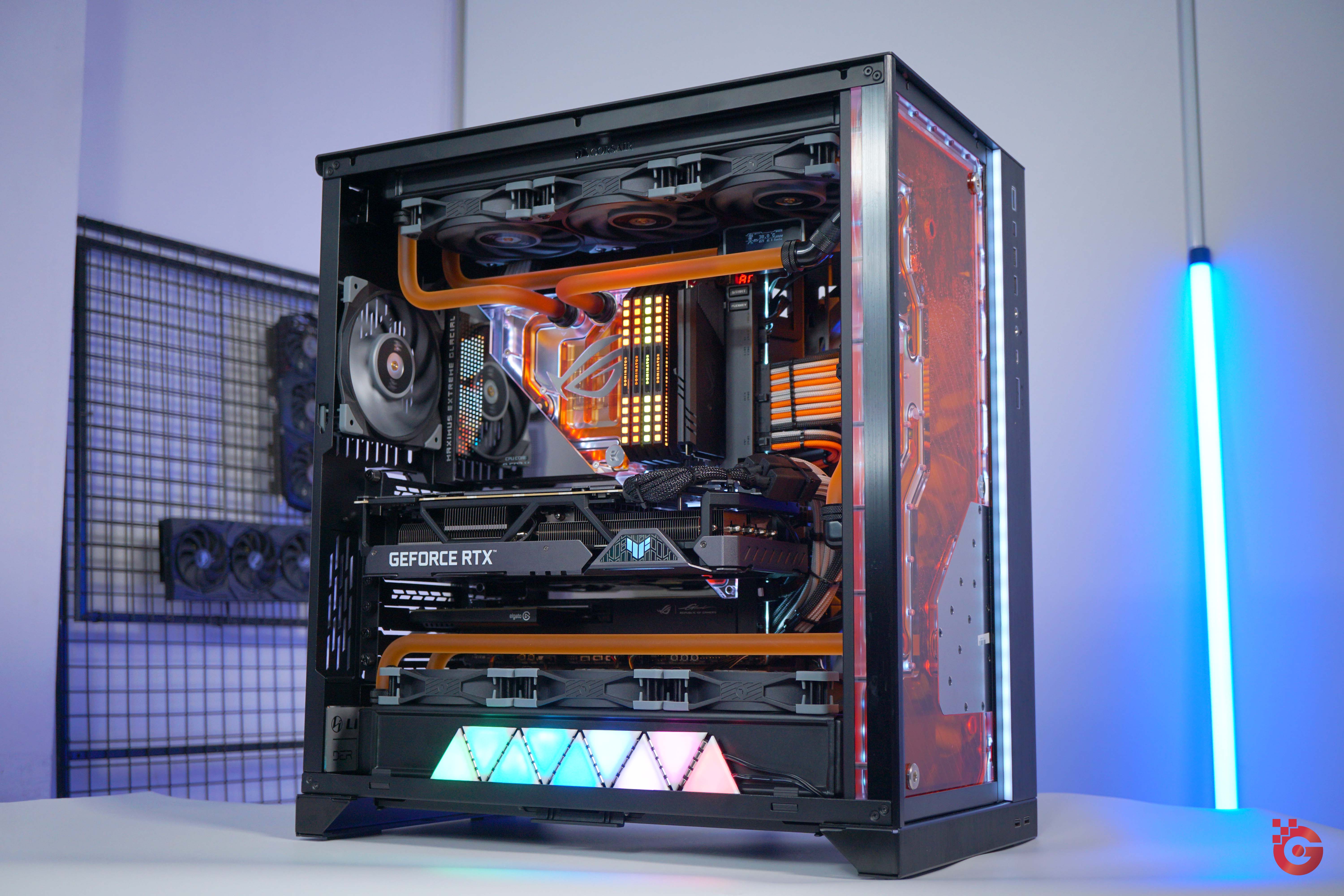 [Case modding] Lianli Dynamic PC-O11 XL Black build - Radahn