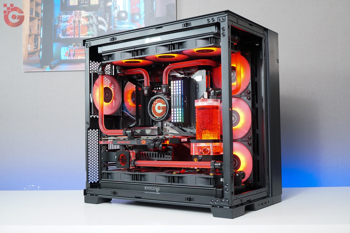 [Case modding] Lianli Dynamic EVO Black build - TORNADO