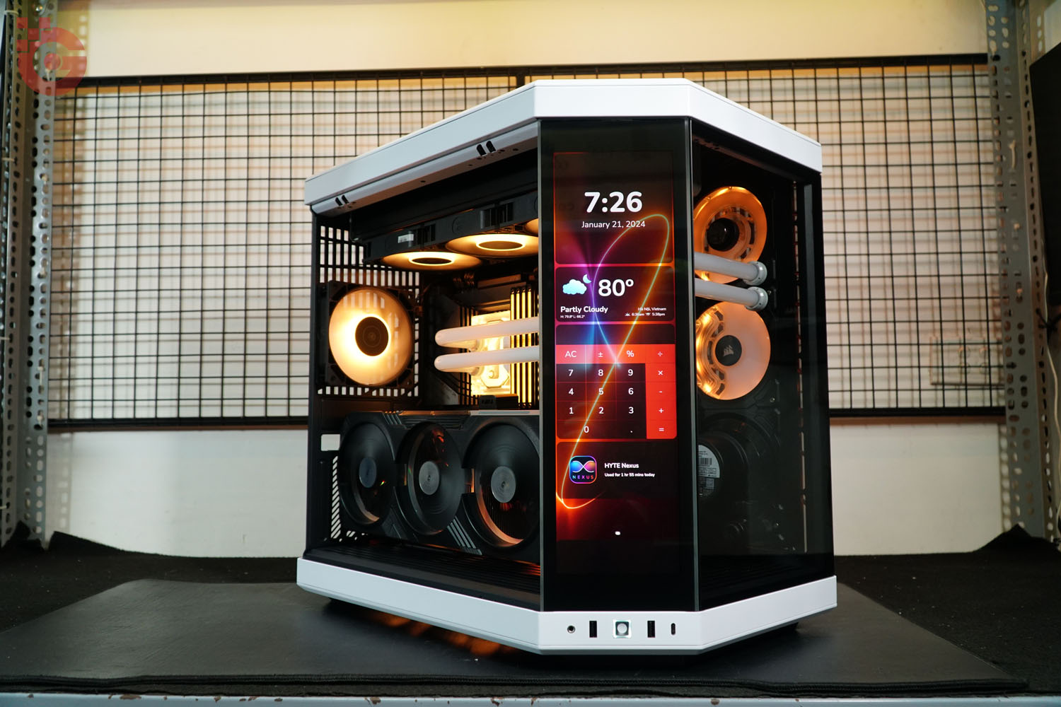 [case Modding] Hyte Y70 Black Build Dev Nguyễn