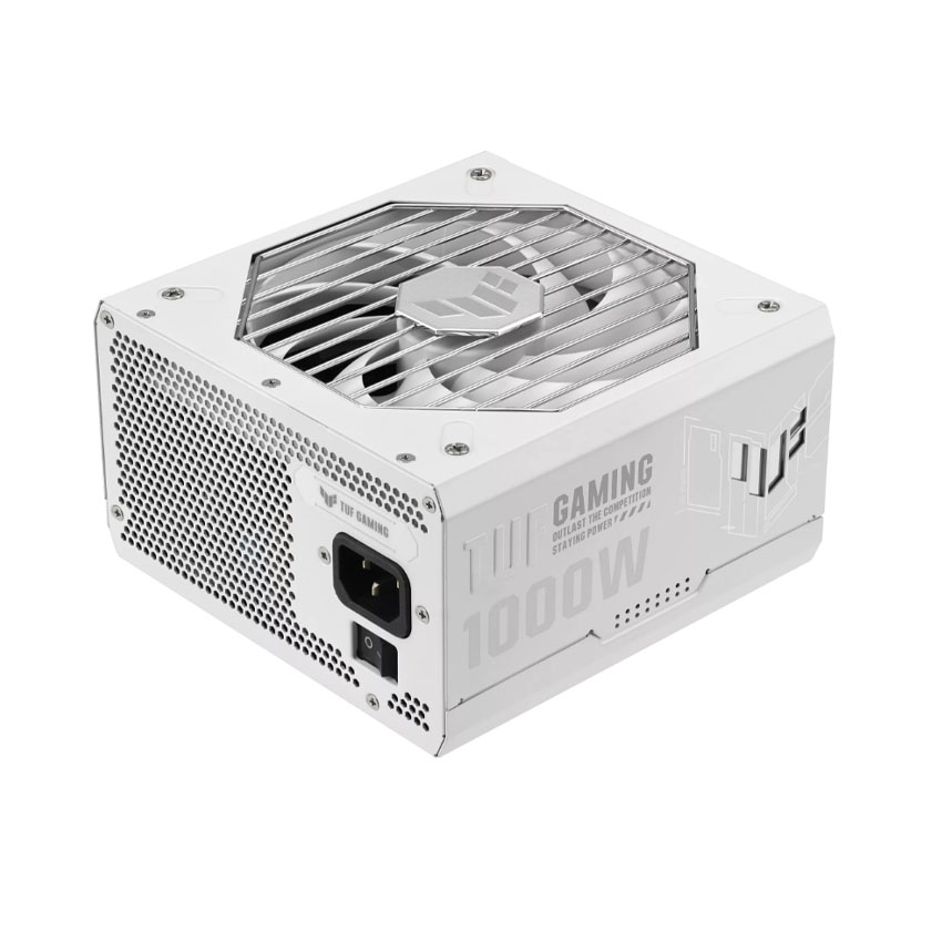 PSU Asus TUF Gaming 1000G WHITE - 1000W ( ATX3.0/Pci Gen 5.0 /80 Plus Gold/Full Modular)