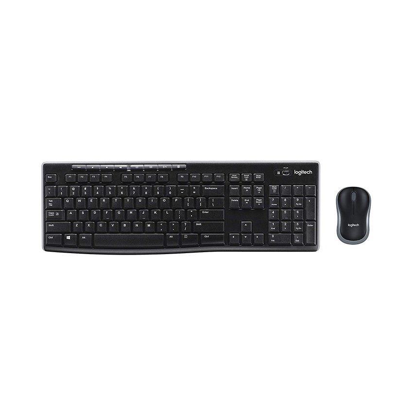 Bộ bàn phím chuột không dây Logitech MK270/MK270R Wireless Desktop