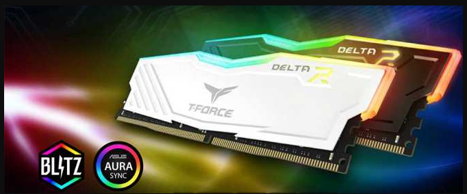 Ram TEAMGROUP T-Force Delta RGB Series 16GB (2 x 8GB) - 3000MHz