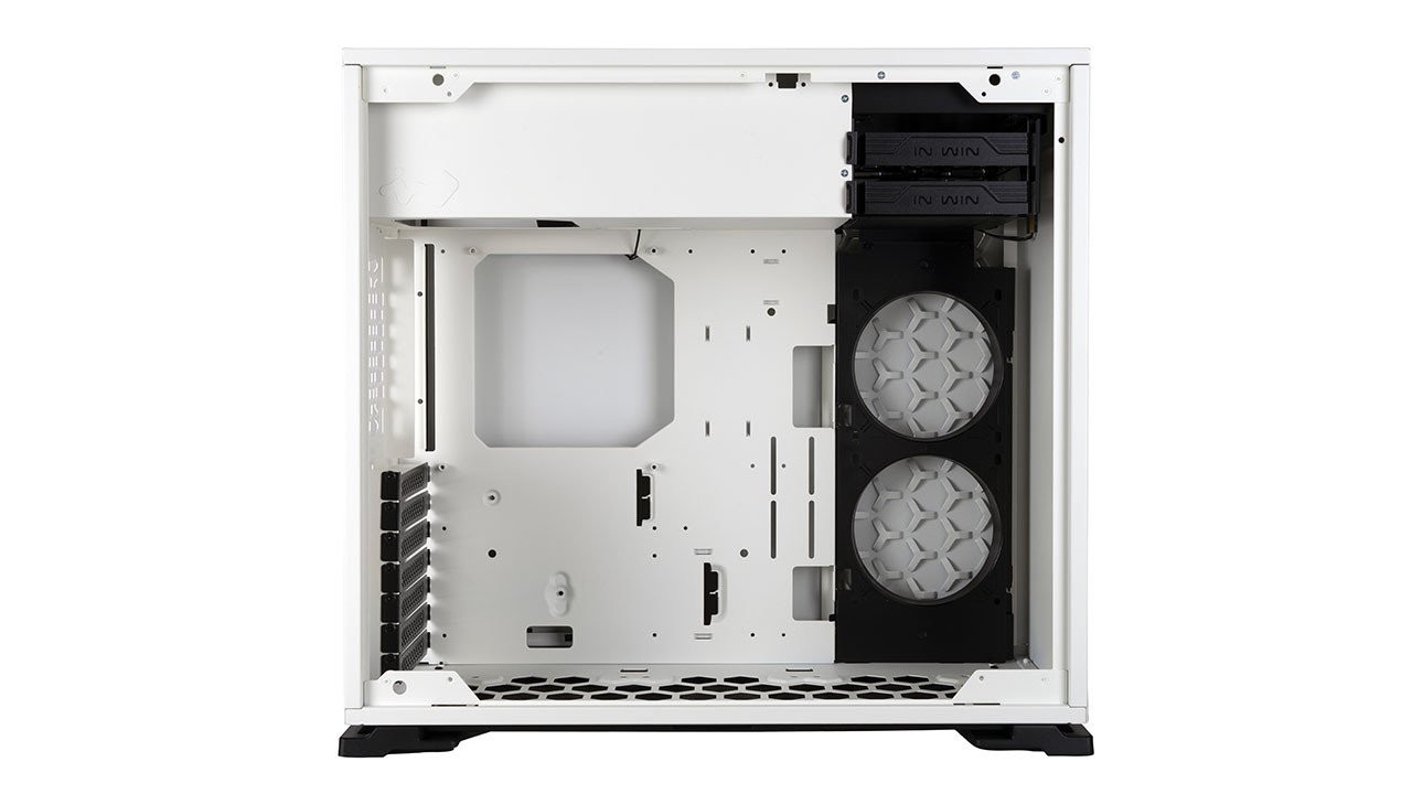 Vỏ case InWin 103 White - Full Side Tempered Glass