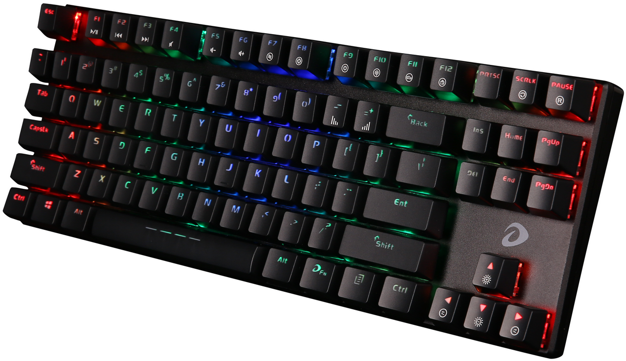 Bàn phím cơ Gaming DAREU EK810 87KEY (RGB, Brown switch)