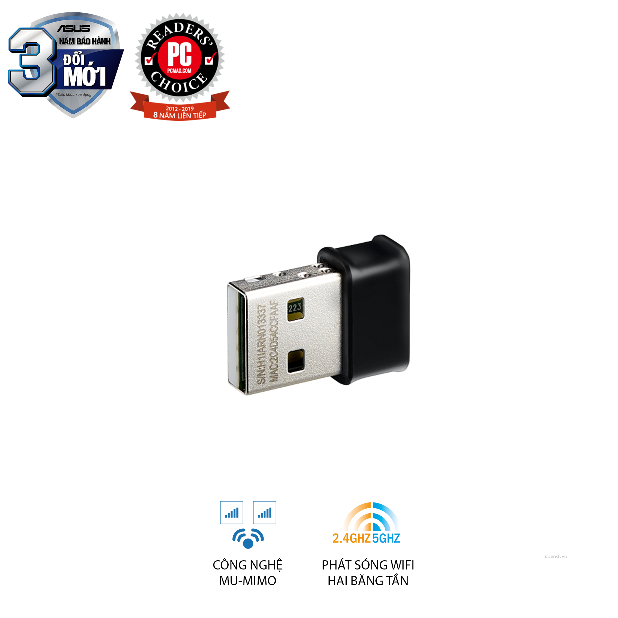 Card mạng ASUS USB-AC53 NANO