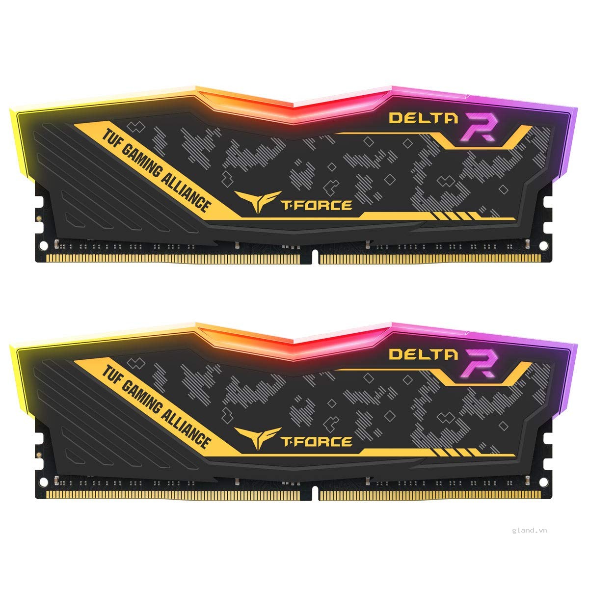 Ram TEAMGROUP T-Force DELTA TUF Gaming Alliance RGB 32GB (2*16GB) D4 ...