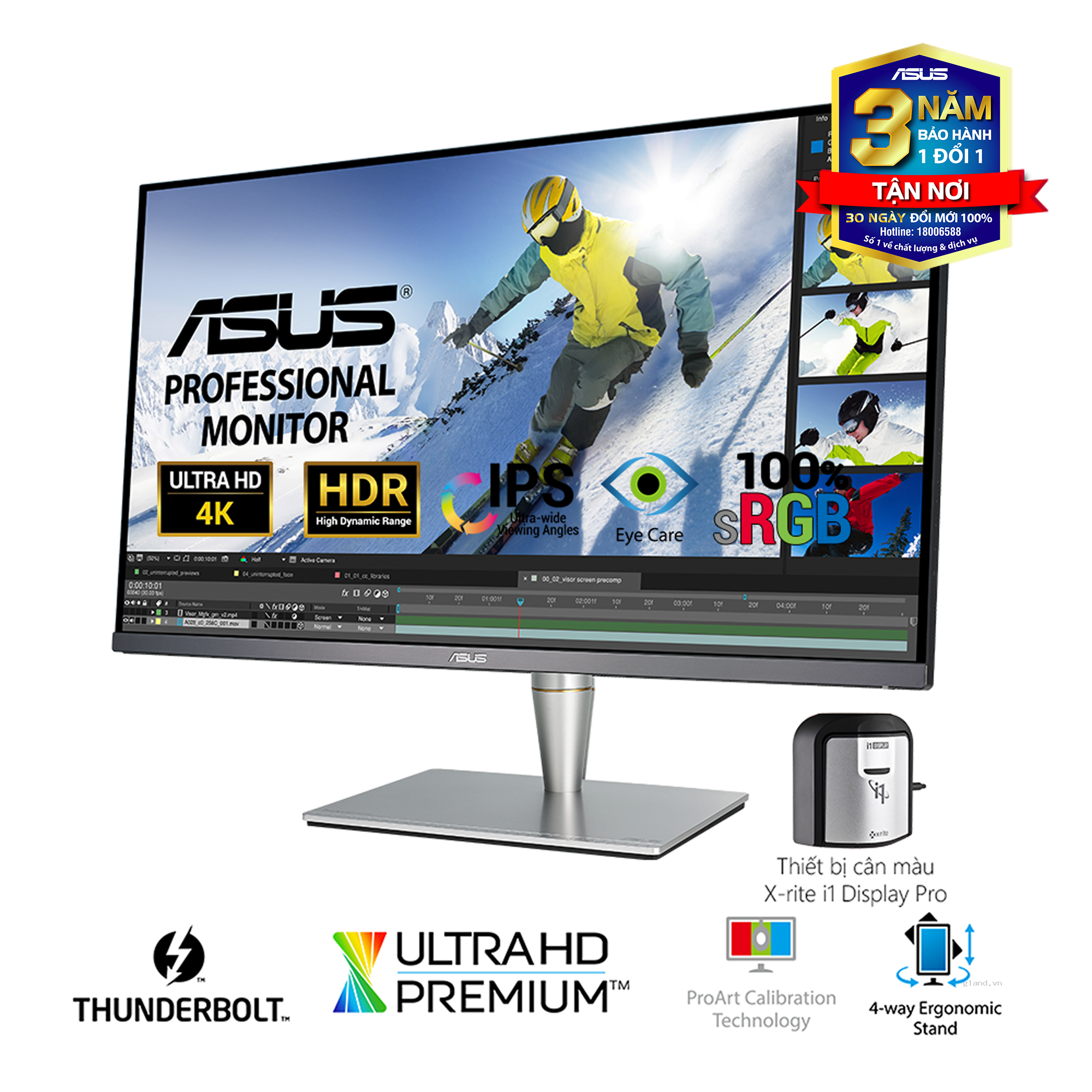 Màn hình ASUS ProArt PA32UC-K Professional 32" 4K HDR direct-LED Rec ...