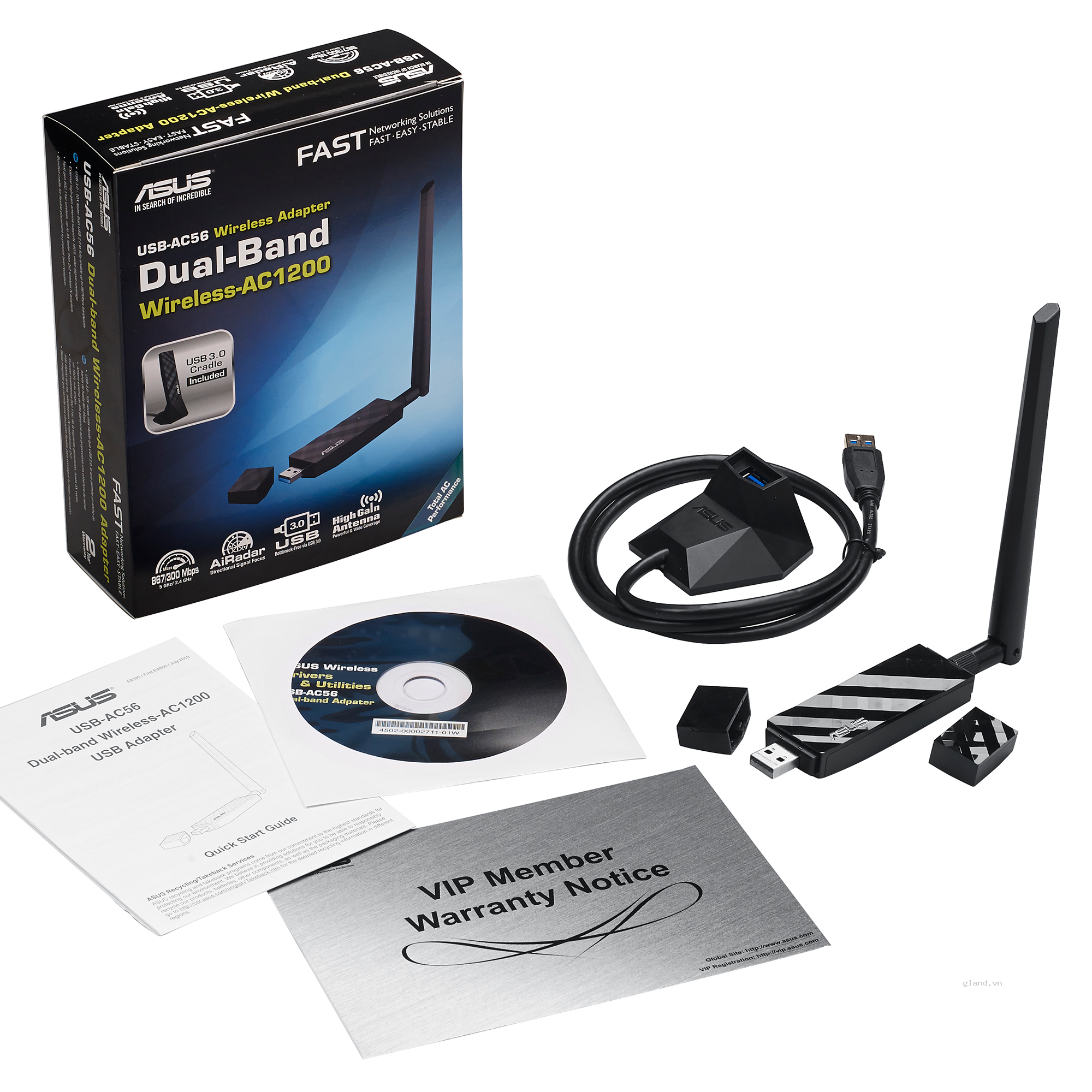 Card mạng ASUS USB-AC56