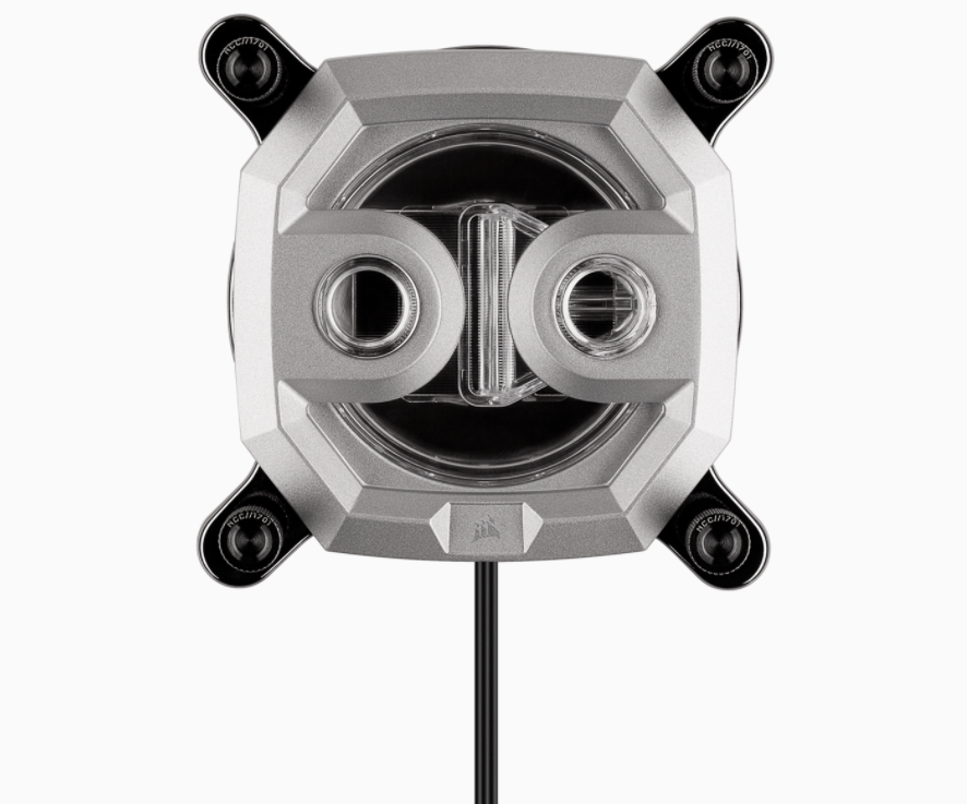 Block CPU Corsair Hydro X Series XC7 RGB (1200/AM4) — Silver