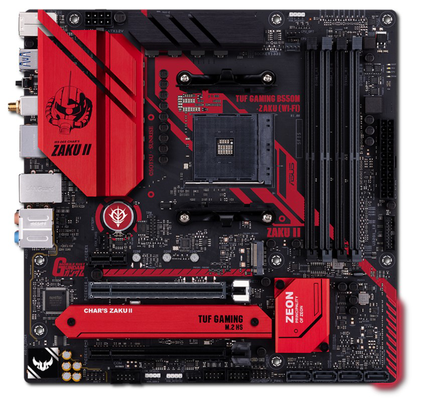 Mainboard Asus TUF GAMING B550M-ZAKU WIFI